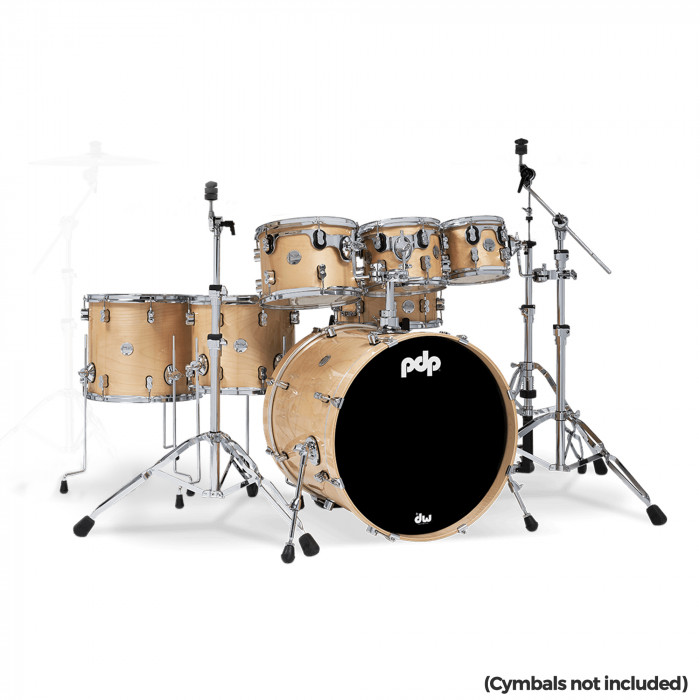 Lyric | PDP CONCEPT™ MAPLE - NATURAL LACQUER - 7-PIECE KIT